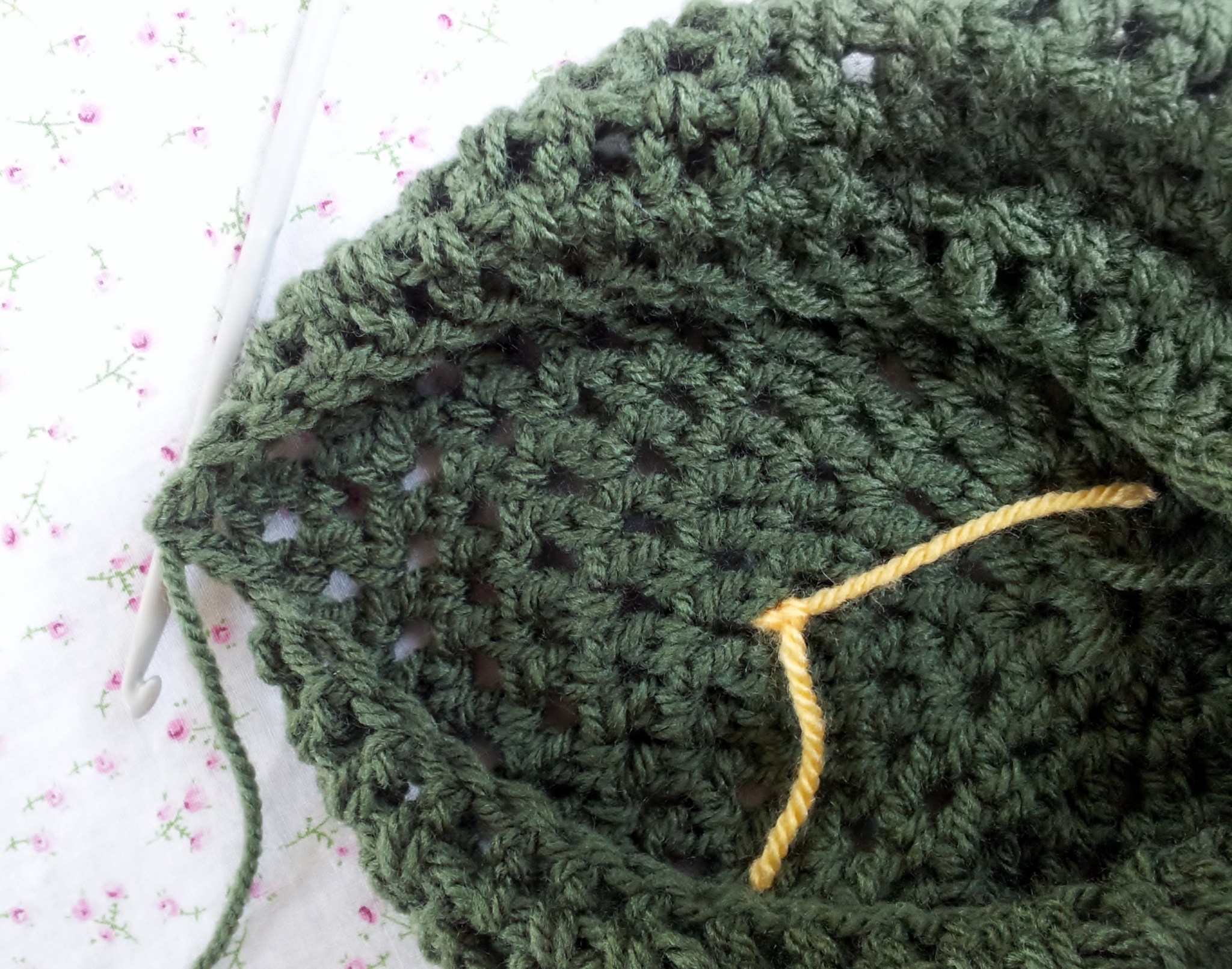 How to make a Simple Crochet Hat – Free Pattern | thestitchsharer